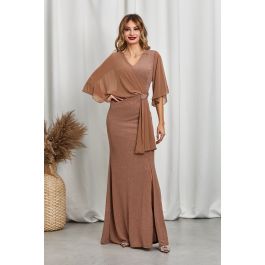 Rochie Evitta Maro 409 lei | Rochie de ocazie lunga din licra cu ...